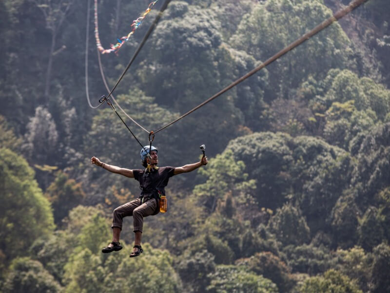 Travelwise Chiang Mai Extreme Zipline Package ⭐️⭐️⭐️⭐️⭐️